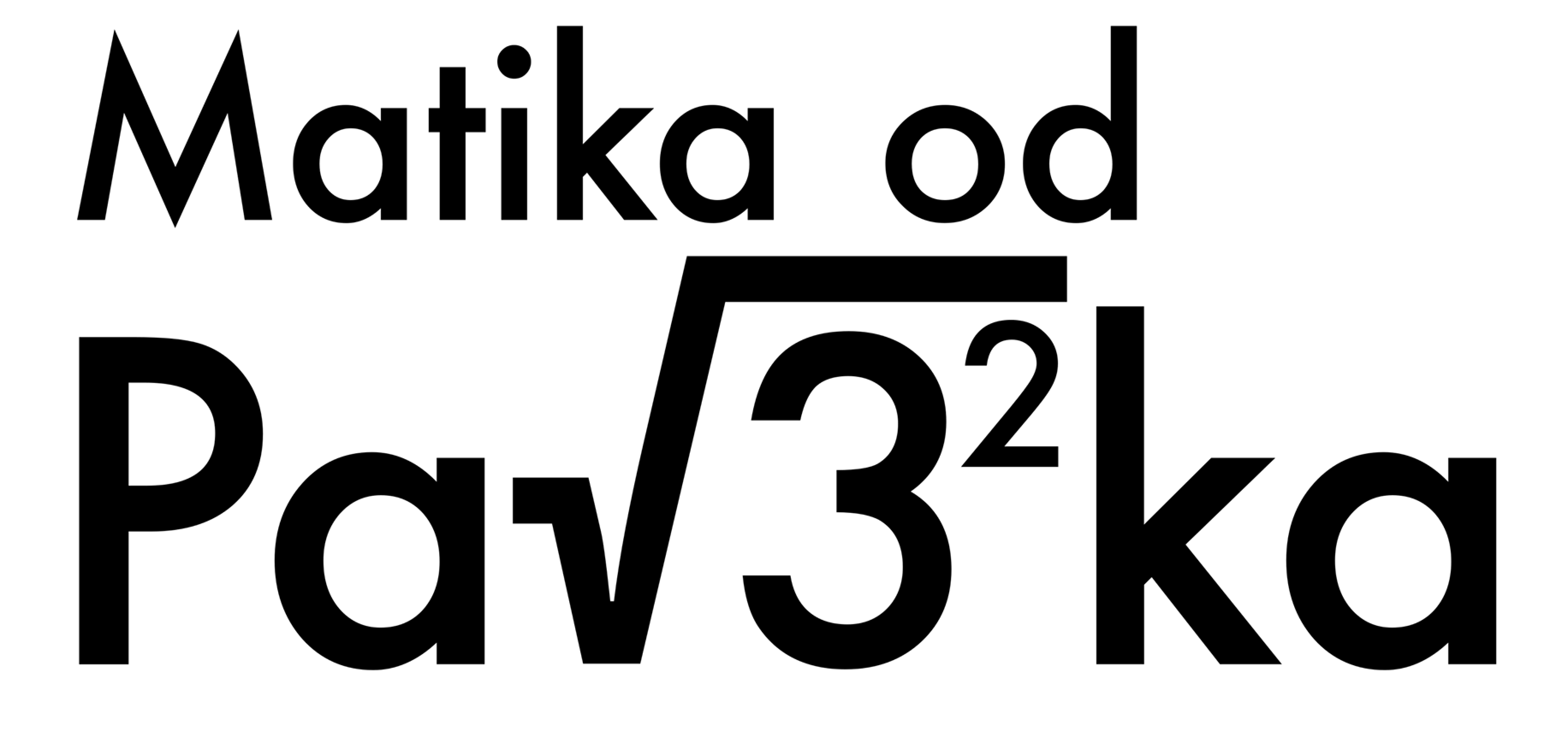 Matika od Patrika - Moderná databáza matematických príkladov